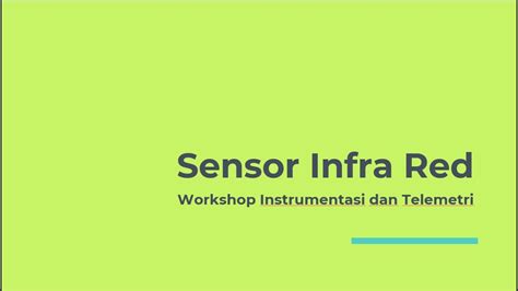 Kelompok 6 Sensor Ir Proximity Youtube