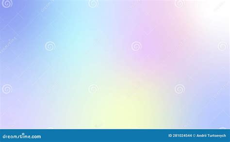 Holographic Gradient Vector Pastel Color Palette Background 16x9 Stock