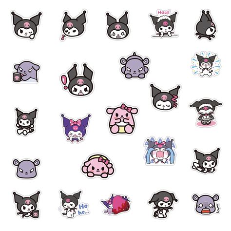 50 Cute Anime Graffiti Xtickers Kawaii Anime Stickers Etsy