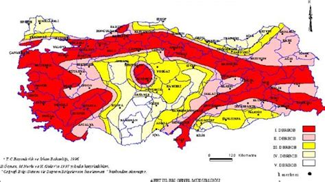 Türkiye deprem risk haritası MTA diri fay hatları hangi illerden geçiyor AFAD Türkiye Deprem