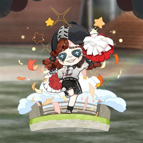 Identity V Cosplay Cheerleader Lily Barriere Original Costume Fullset