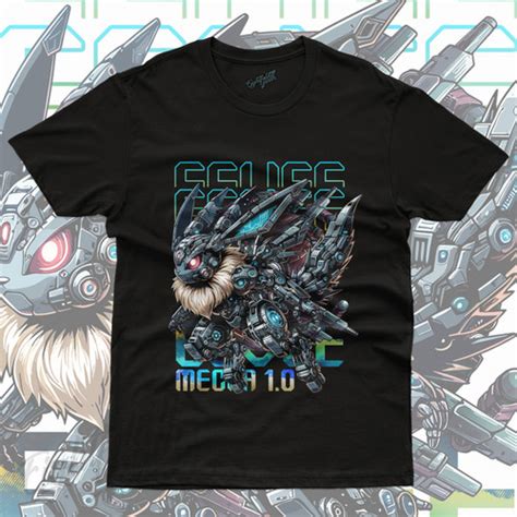 Jual Kaos Eightfold Path Pokemon Mecha Eevee Mecha 1 0 Kota Tangerang