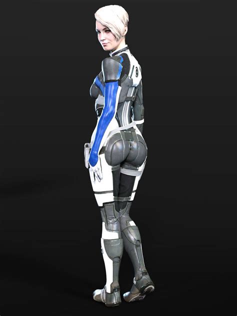 Cora Harper Me Andromeda Combat Suit 22 By Zeneox On Deviantart