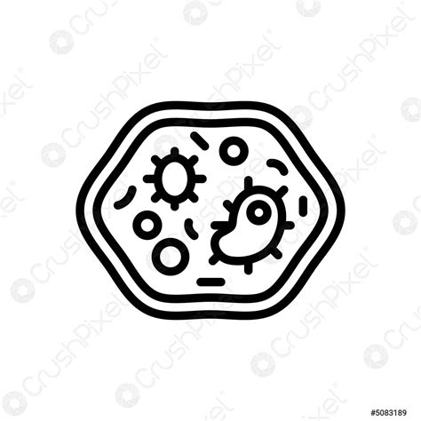 Bacterial Stock Vector 5083189 Crushpixel