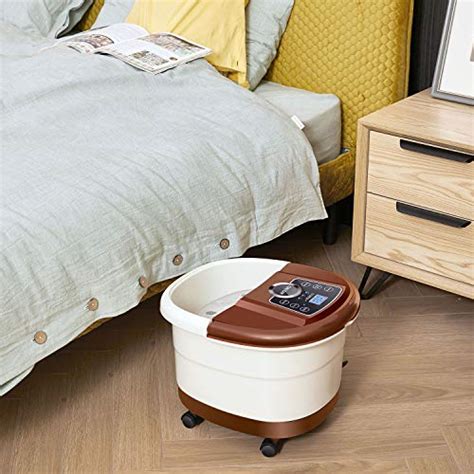 Ovitus Foot Spa Bath Massager With Heat16 Pedicure Spa Motorized Shiatsu Roller Massage Feet