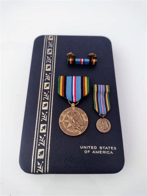 Usa Set Us Army Armed Forces Expeditionary Medal Catawiki