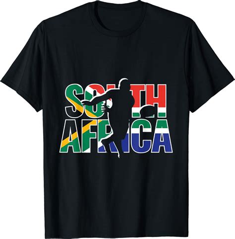 2020 South Africa Rugby T Shirt Kit T For Springbok Fans