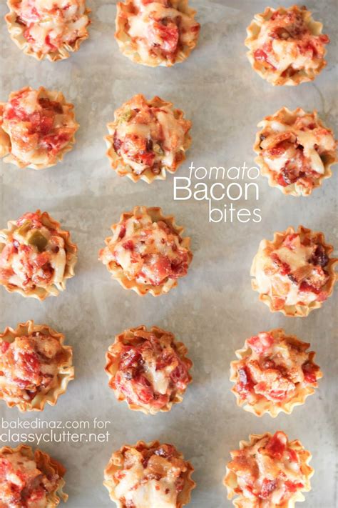 Yummy Spicy Tomato Bacon Bites