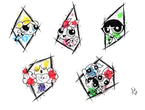 Línó S Design Available Design Powerpuffgirls Blossom Bubbles Buttercup Princessmorbucks