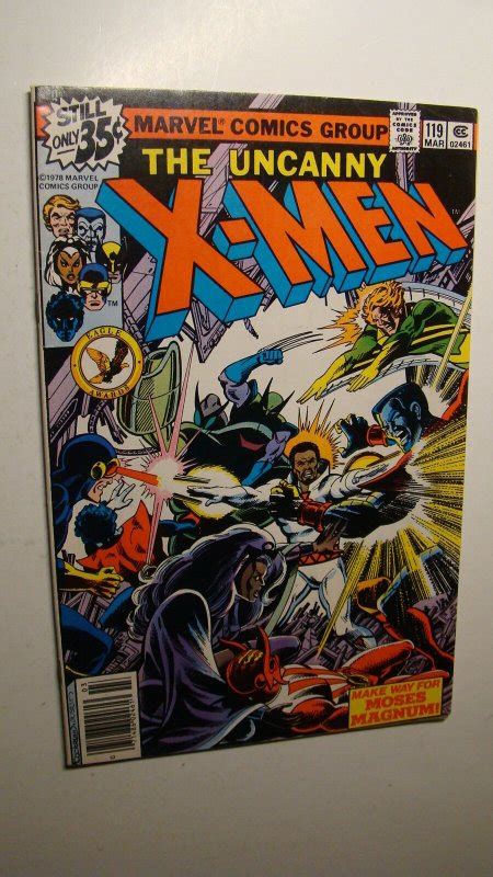 X Men 119 Nice Copy Vs Moses Magnum 1st Mutant X Sunfire Byrne Art