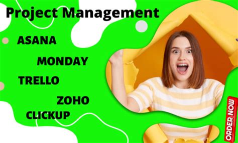 Setup Monday Crm Asana Trello Zoho Project Management And Automation