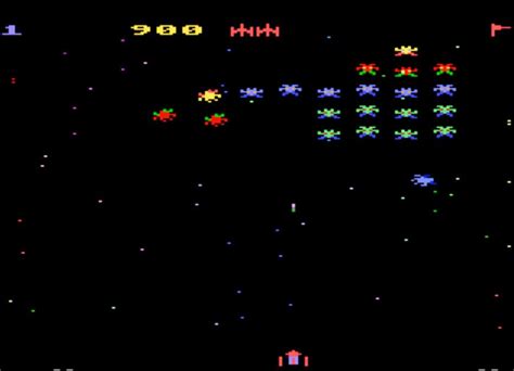 Atari Galaxian For Atari 5200 8 Bit Central Retro Gaming Review