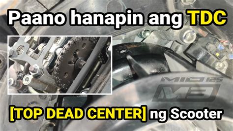 Paano Hanapin Ang Tdc Top Dead Center Ng Scooter Yamaha Mio Youtube