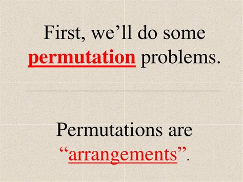PPT PERMUTATIONS AND COMBINATIONS PowerPoint Presentation Free Download ID 2909042
