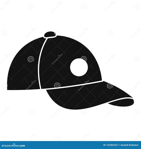 Baseball Cap Icon Simple Style Stock Vector Illustration Of Isolated