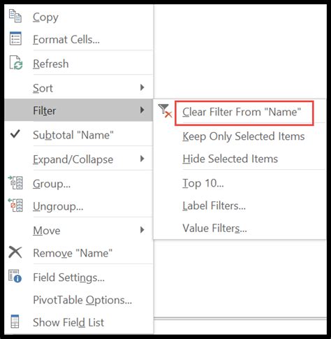 ¡descubre el secreto para filtrar tablas dinámicas como un experto