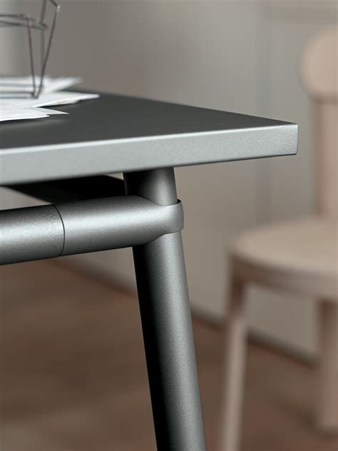 Hug Rectangular Table By Fantin Design Giulio Iacchetti