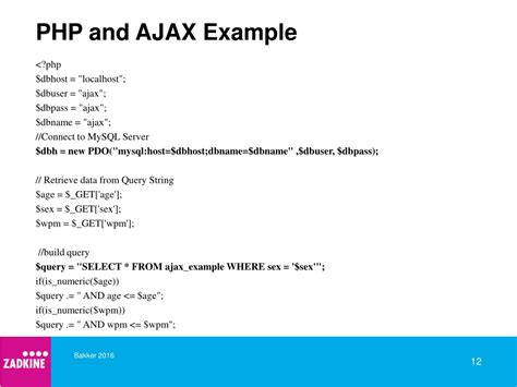 Ppt Php And Ajax Powerpoint Presentation Free Download Id9104234