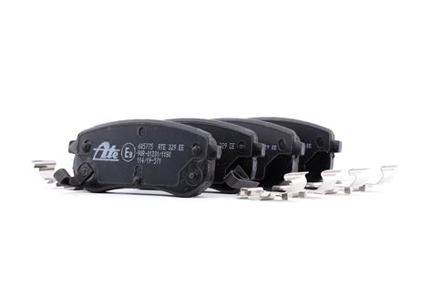 13.0460-5775.2 ATE Brake pad set with acoustic wear warning, with ...