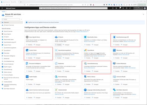 Bereitstellen Einer Azure KI Vision Ressource Zur Bildklassifizierung