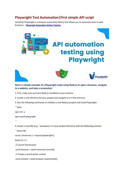 Ppt Playwright Training Playwright Course In Hyderabad Powerpoint