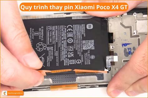 Thay pin Xiaomi Poco X4 GT X4 Pro giá tốt nhất tại TPHCM