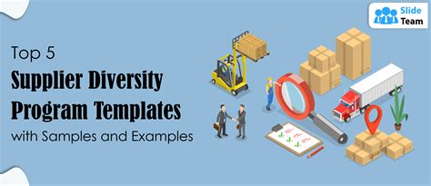 Top 5 Supplier Diversity Program Templates With Samples And Examples