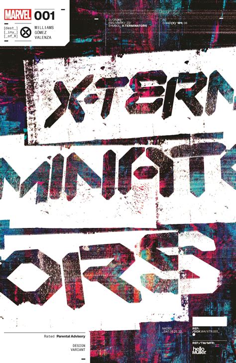 X Terminators 2022 1 Variant Comic Issues Marvel