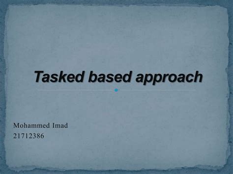 task based language teaching tblt pptx