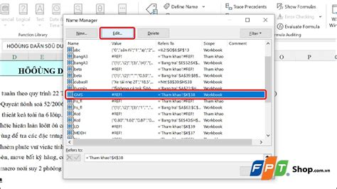 Hướng Dẫn Khắc Phục Lỗi Name Conflict Trong Excel Cực Hiệu Quả