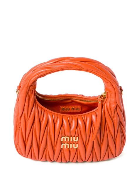Miu Miu Wander Matelassé Tote Bag Farfetch In 2024 Miu Miu Miu Miu