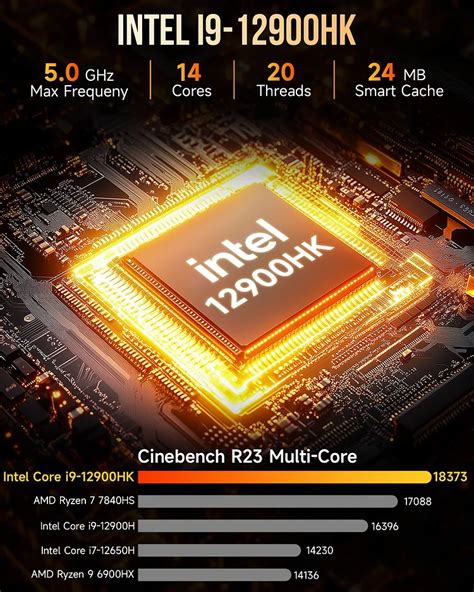 Intel 12th Core I9 12900hk Mini Pc Nucbox M3 Plus