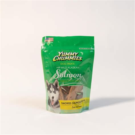 Yummy Chummies Smoked Salmon 4oz Alaska Feed Company