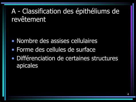 PPT LES ÉPITHÉLIUMS PowerPoint Presentation free download ID 933551