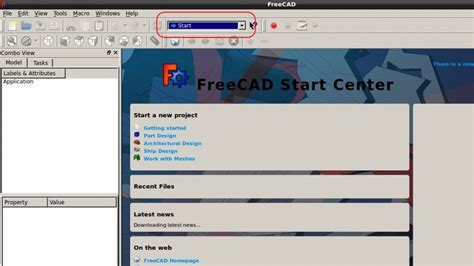 FreeCADをUbuntuデスクトップで動かす 北館テック