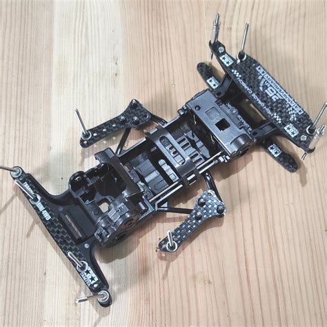 Jual Tamiya Side Damper Class Rtr Kosongan Chassis Sfm Carbon