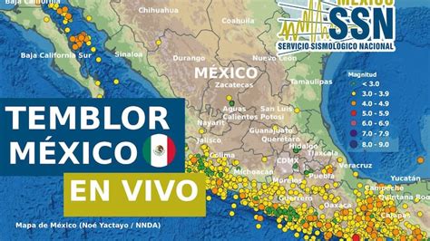 Temblor En México Hoy Jueves 20 De Junio Hora Exacta Magnitud Y