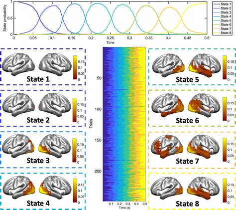 resolving the successive stages of visual stimulus processing in space
