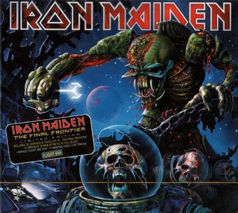 Iron Maiden The Final Frontier CD Covers
