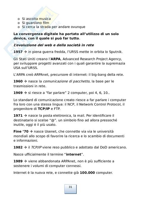 Ict E Società Dellinformazione