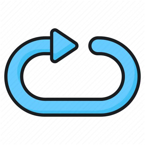 Repeat Arrow Loop Again Arrowhead Exchange Change Icon Download On Iconfinder