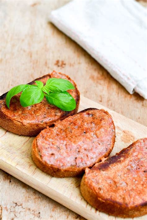 Mince Toast Stock Image Image Of Meal Juice Buttered 110123287