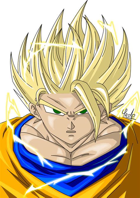 Sangoku Ssj2 By Yedp On Deviantart