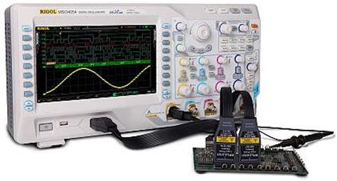 mixed signal oscilloscope for test and debug of analog and digital