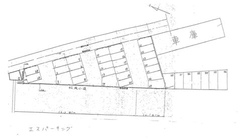 エスパーキング（月極駐車場）兵庫県加古川市野口町長砂1184 1 付近（pk000014449）屋根（なし）平置き（舗装【あり】）詳細