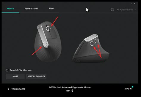 Logitech Mx Vertical עכבר ארגונומי לחיים קלים מילים פשוטות