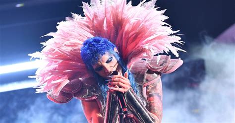 Achille Lauro A Sanremo Prima Serata Costume Glam Rock Foto