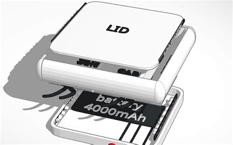 3d Design Exploded View Tinkercad