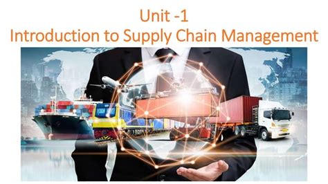 Scm Unit 1 Pptx