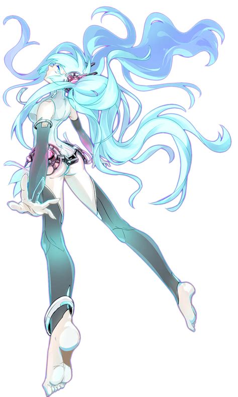 The Big Imageboard Tbib 1girl Anklet Aqua Eyes Aqua Hair Artistic Error Ass Bad Feet